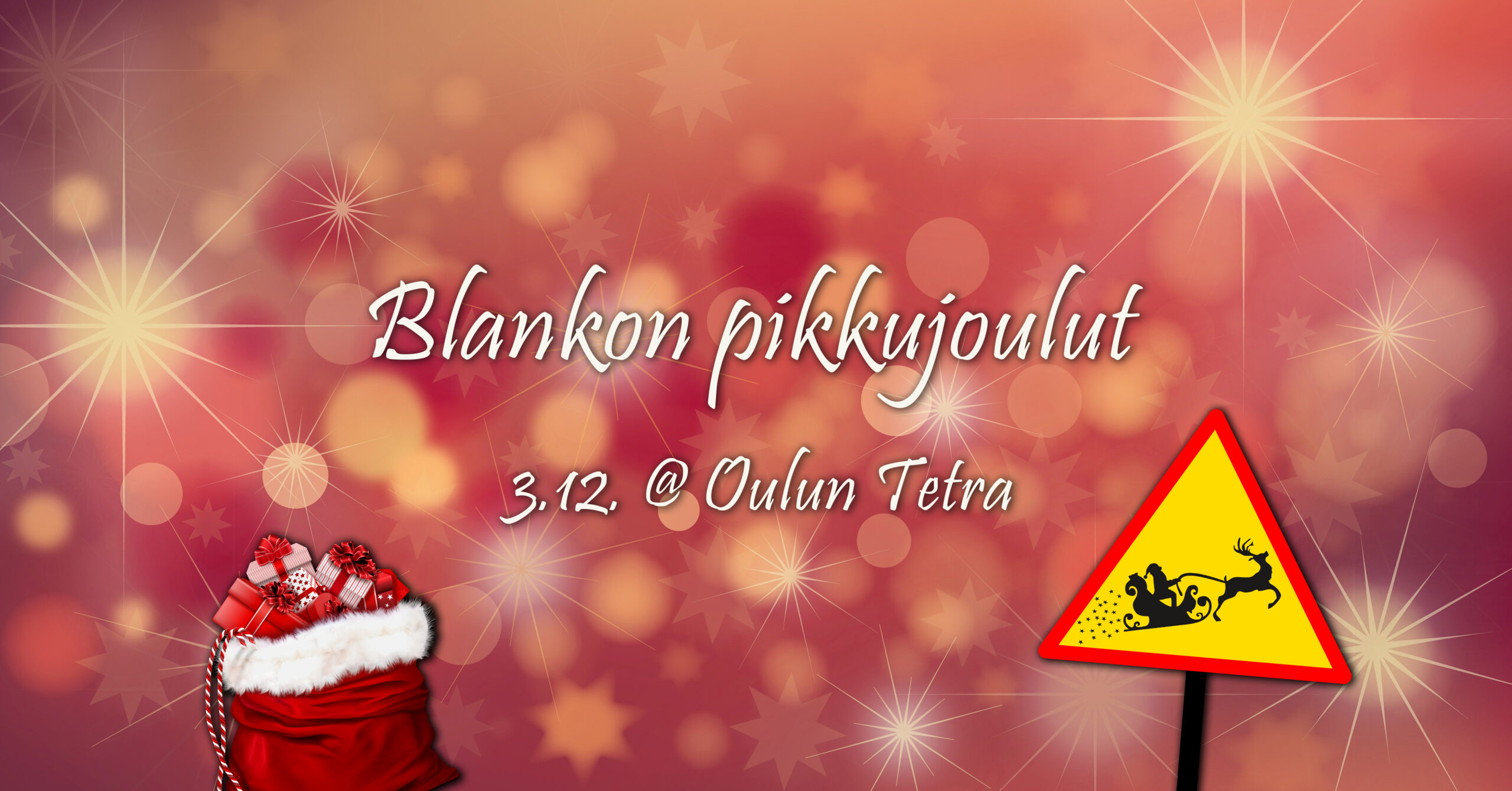 Pikkujoulut 3.12. Tetralla!!! - Blanko ry